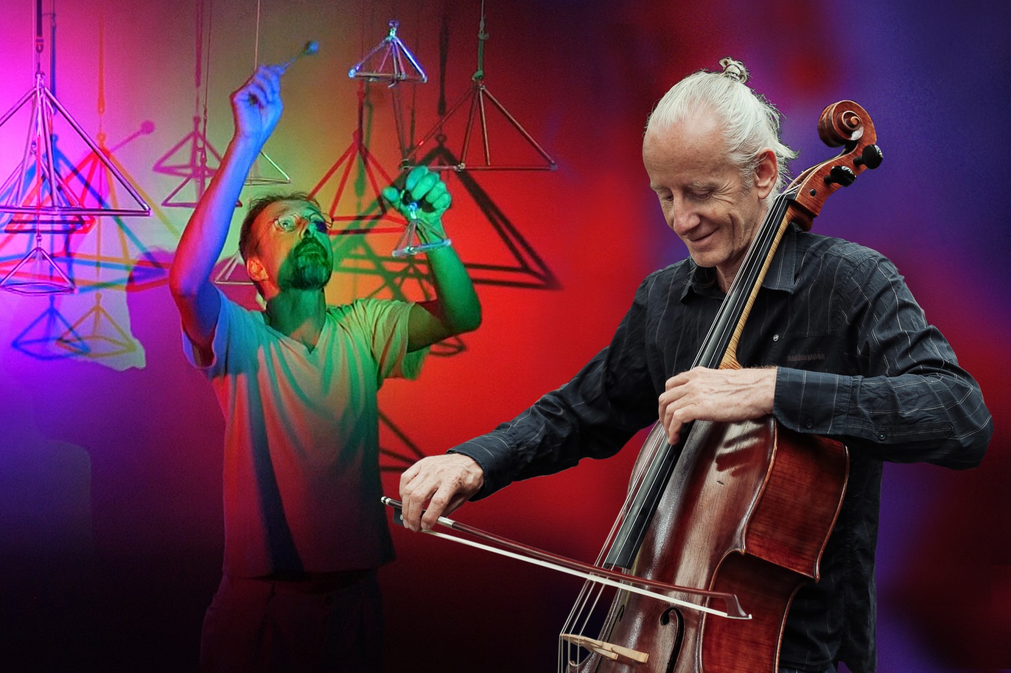 Friedemann Dähn & Jörg Kallinich – Musik für Cello und Glaspyramiden ...